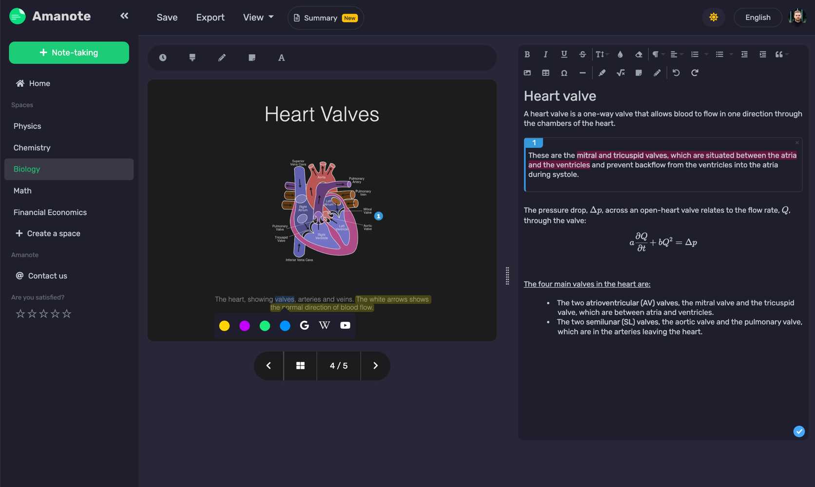 Amanote - The notes maker app for students